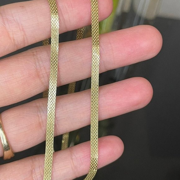 Stampd | Jewelry | 8 K Solid Gold Carpet Chain | Poshmark